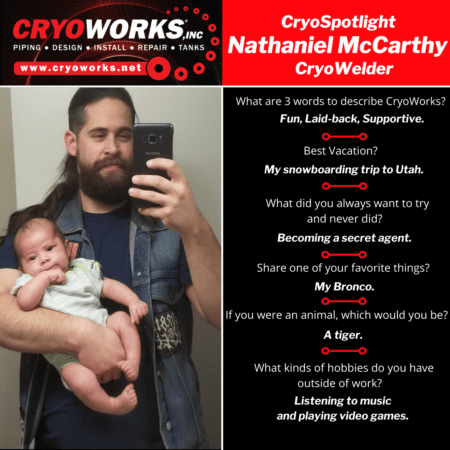 CryoSpotlight Getting To Know The People Behind The Pipes: Nathaniel McCarthy – CRYOWorks